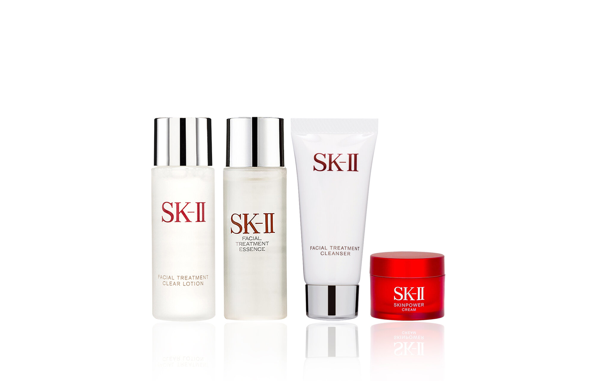 Набор для ухода за кожей унисекс SK II Fairy Water serums lotion Silver White