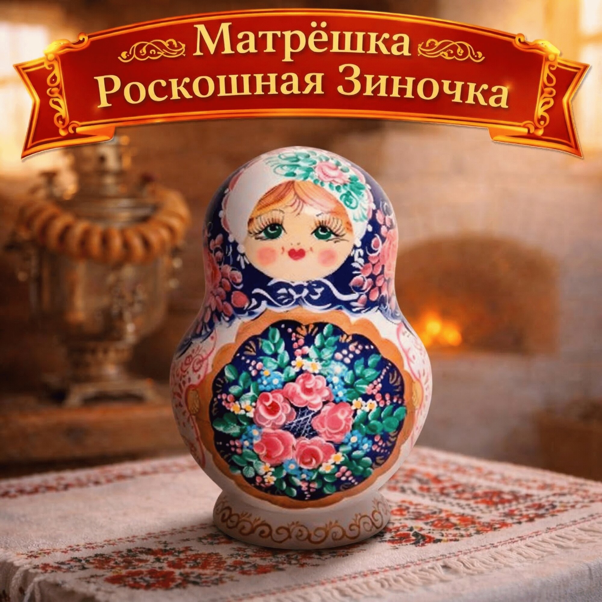 Матрешка Роскошная Зиночка