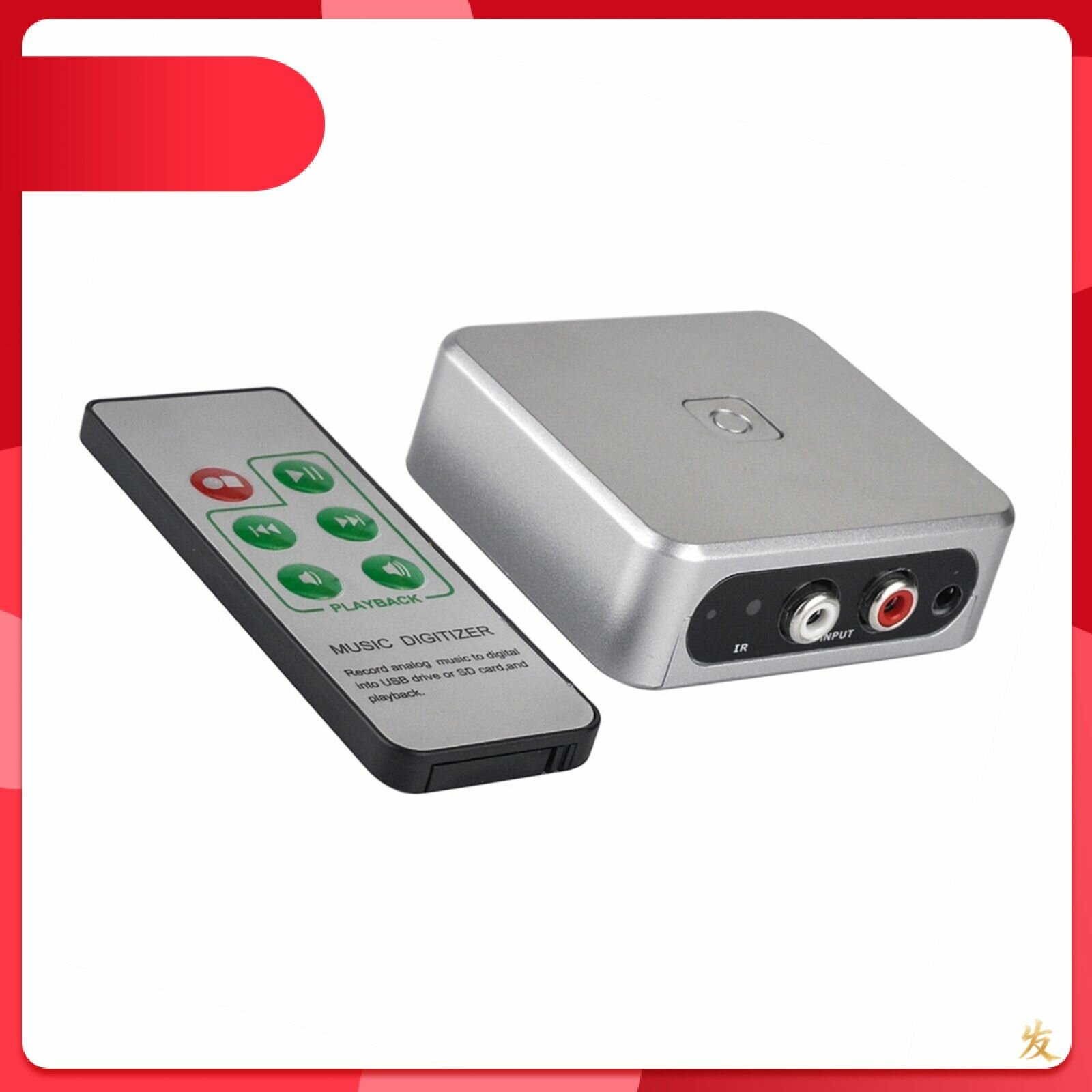 Автономное управление и USB интерфейс наделены бестселлером для MP3 записи звукового сопровождения
