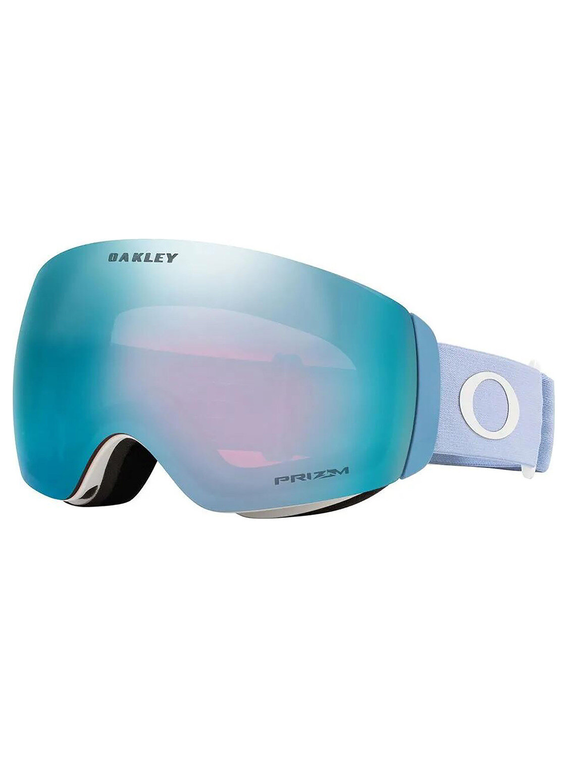 Горнолыжные очки Oakley Flight Deck Matte Stonewash Prizm Sapphire Iridium 24/25 голубой, для мужчин , Голубой