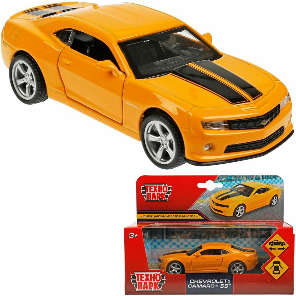 Машинка Технопарк Chevrolet Camaro SS, оранжевый, арт.67326