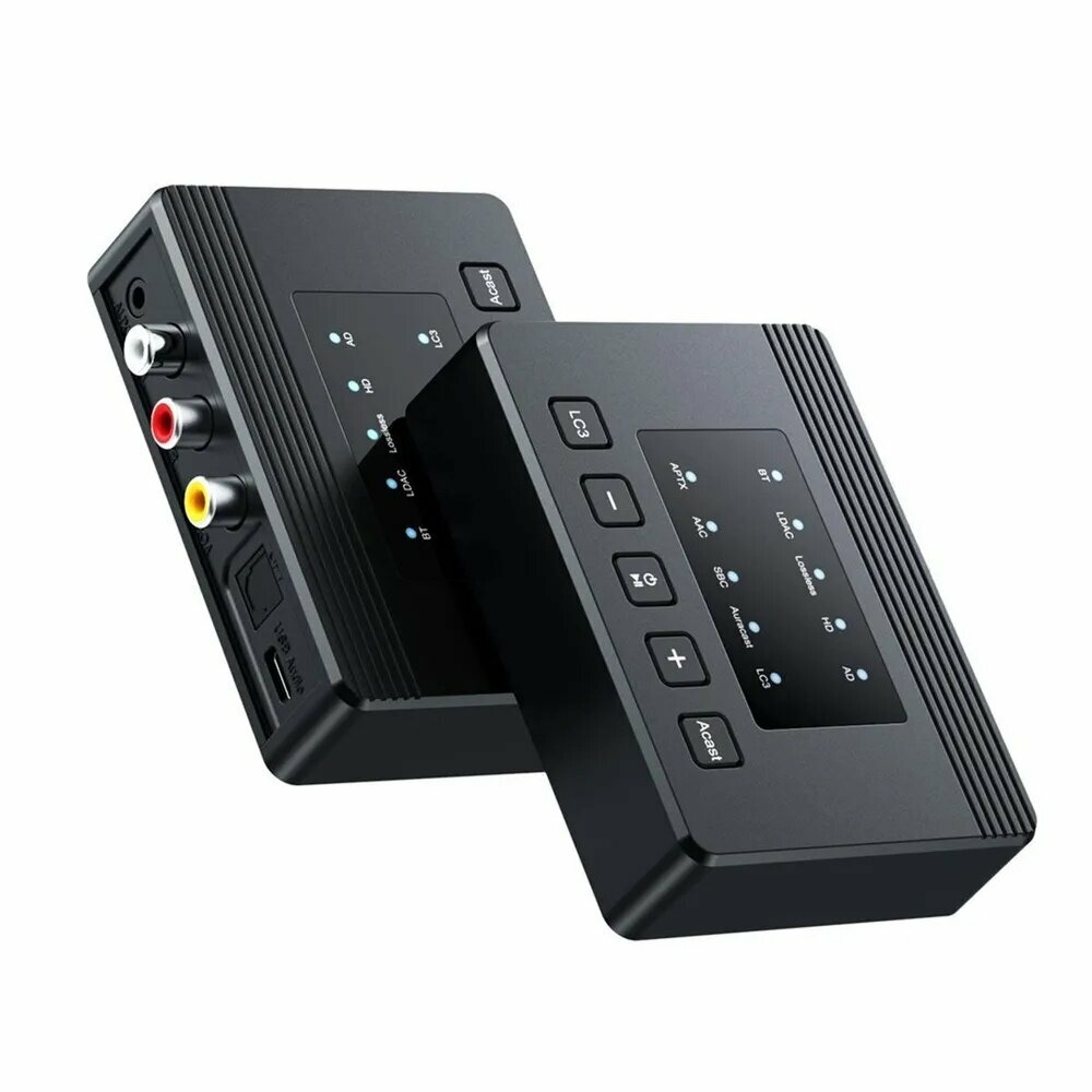 Передатчик-Приемник Bluetooth 6.0 2-В-1 Для Телевизора, Автомобиля, Наушников, AUX И