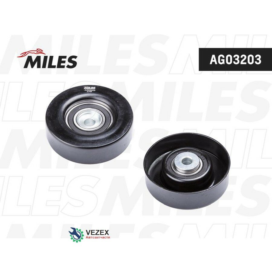 MILES AG03203 Ролик ремня приводного SUZUKI BALENO/GRAND VITARA 1.8/2.0 96- AG03203