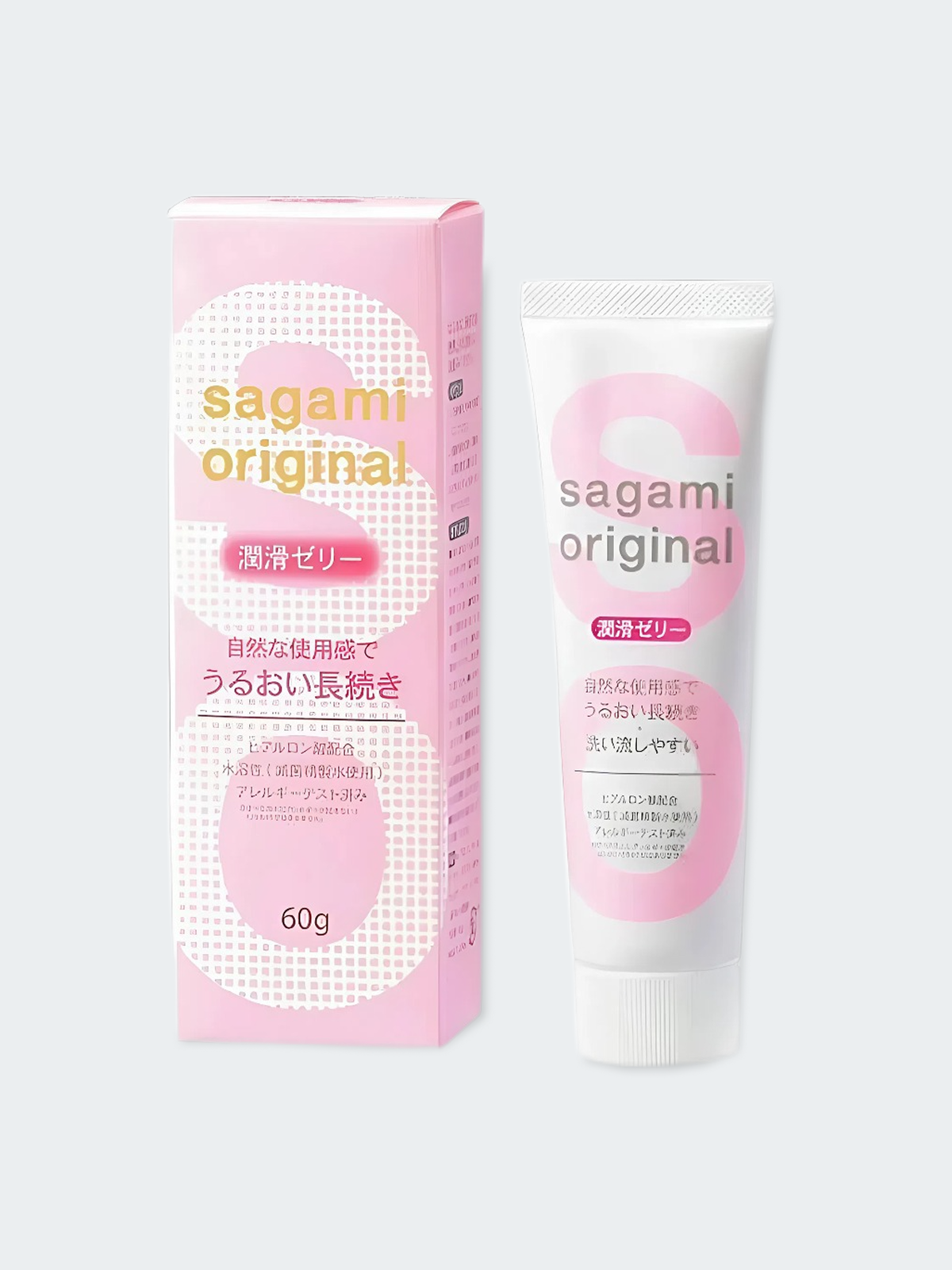 Лубрикант Sagami Original Gel 60 мл с гиалуроновой кислотой Гель смазка