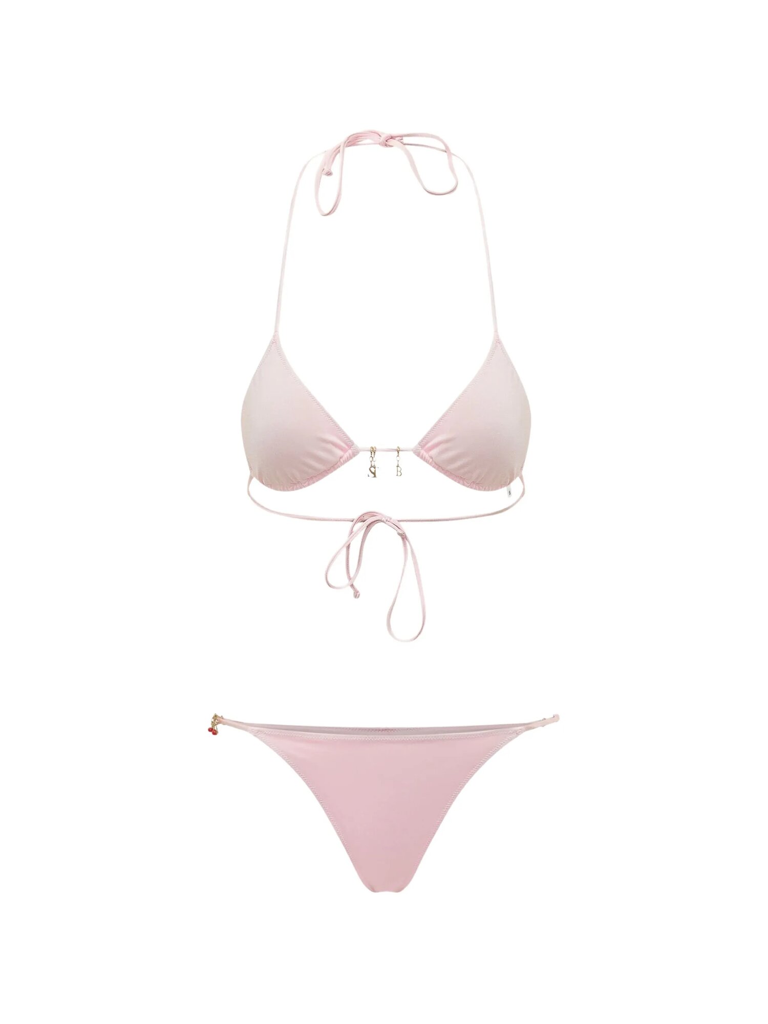 Купальник Charm-embellished triangle bikini