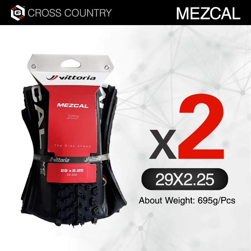 Vittoria Mezcal XC Sport 29x2.25 / 29x2.35 MTB шина 2Pcs 2.25