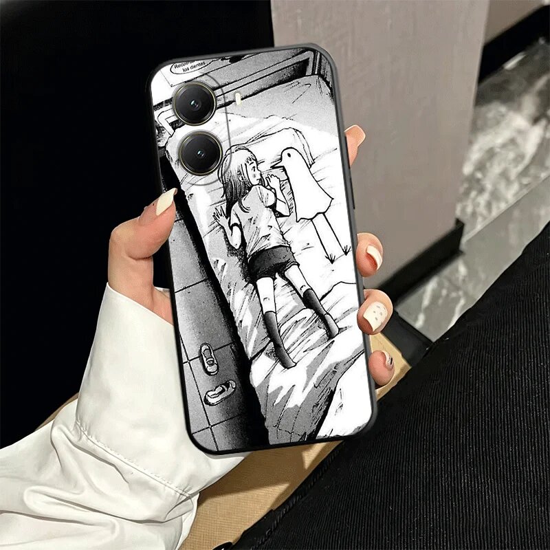 Мягкий чехол для телефона Oyasumi Punpun Anime для Xiaomi Poco X5 X6 X7 X8 Pro Max X3 F7 F8 Ultra M8 M7 M6 M5 Redmi 15 15C 14C 13C 12C X4