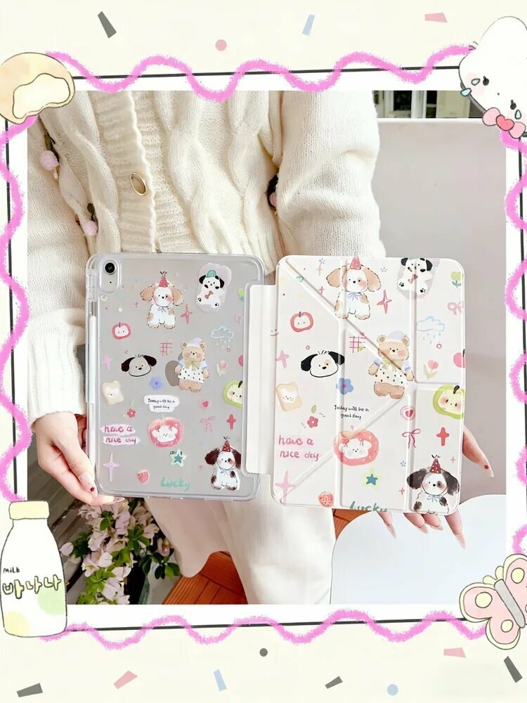 Чехол для iPad 11-го поколения (2025, 10.9"), новый дизайн LUCKY Собака