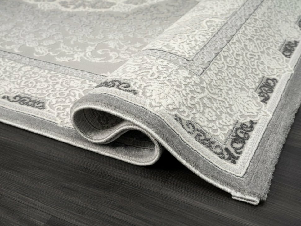 Ковер GL038G - GREY / GREY - Прямоугольник - коллекция NENSI (2.4 х 3.4 м)