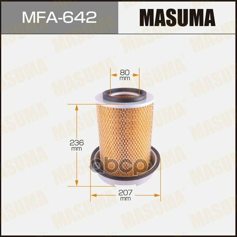 Фильтр воздушный Masuma арт. MFA642