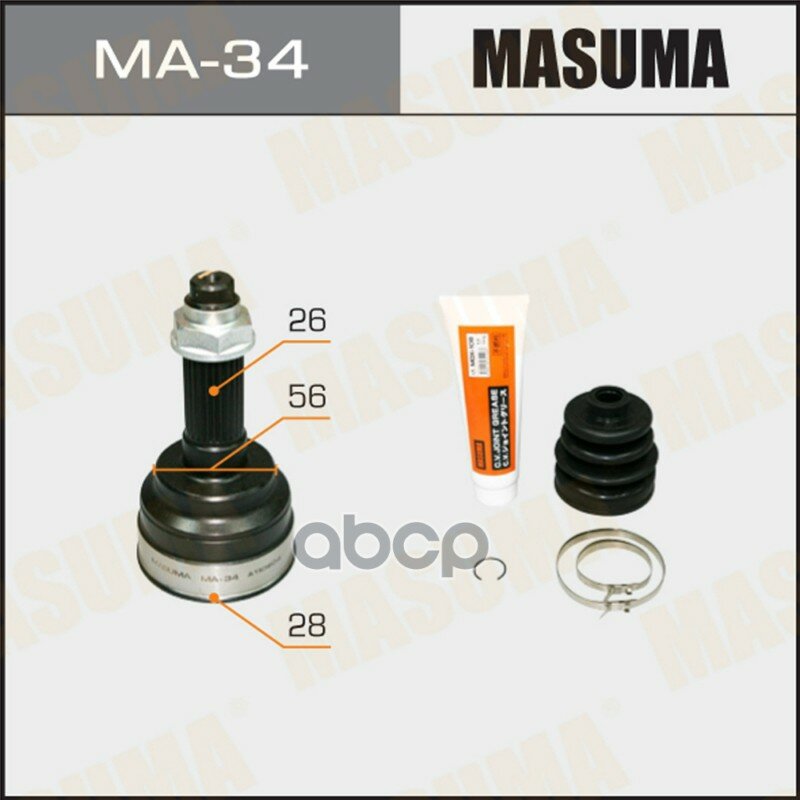 ШРУС Masuma арт. MA-34