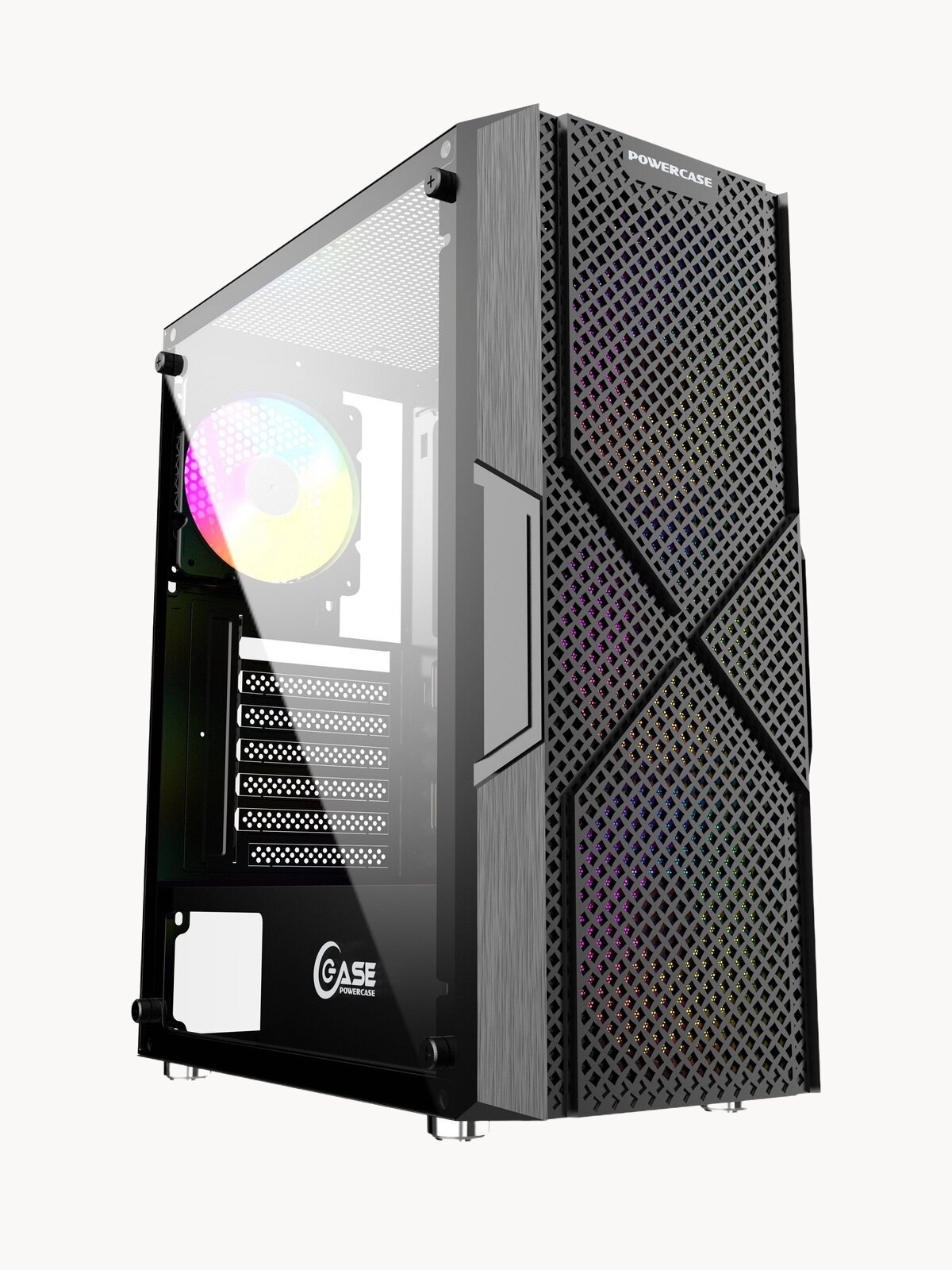 Корпус Powercase Mistral T4B LE, черный (CMITB-L4)