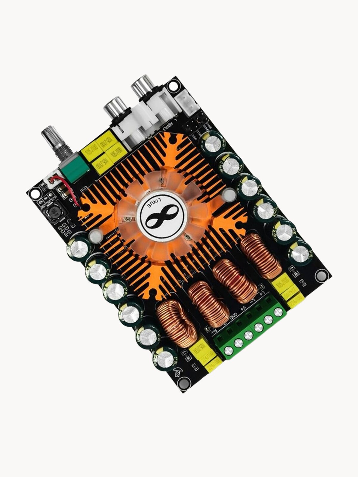 TDA7498E Цифровой усилитель мощности с высокой выходной мощностью, двухканальный стерео, 2x160 Вт