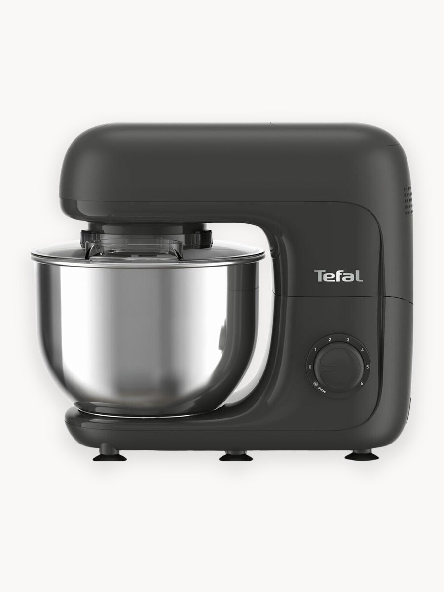 Кухонная машина Tefal Bake Essential QB161H38, черный/ серый