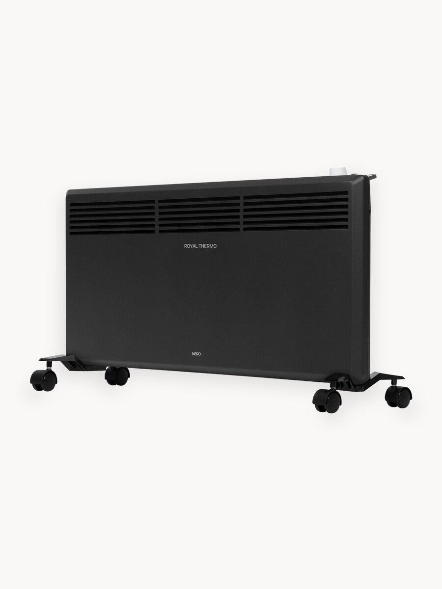 Конвектор обогреватель электрический Royal Thermo Nero RTCN/M-2002, напольный/настенный, черный