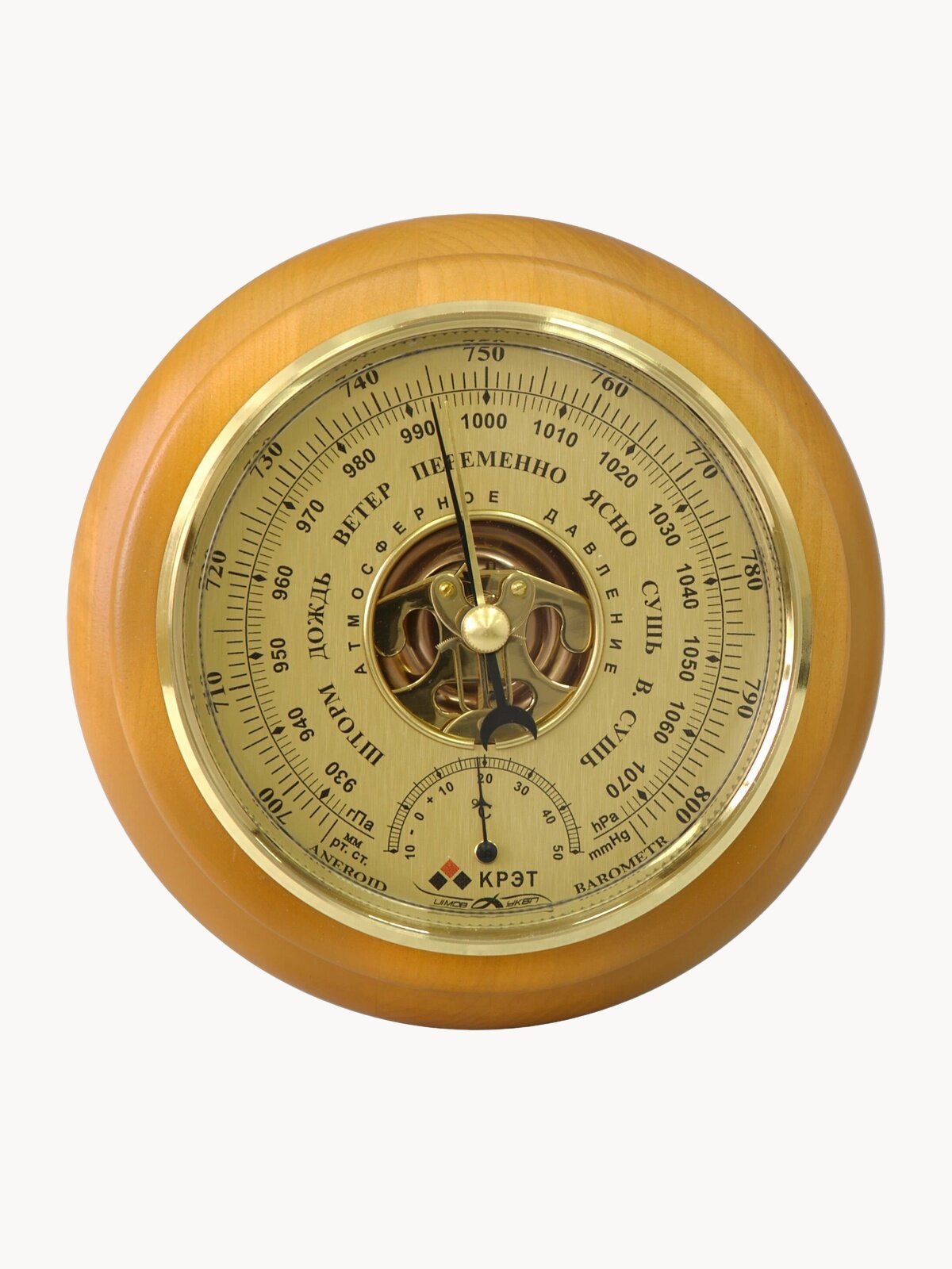 Барометр БТК-СН-17, золотая шкала