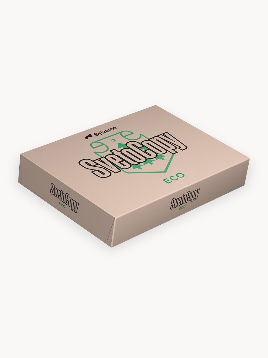 Бумага SvetoCopy "Eco", А4, 80г/м2, 500л, 60%