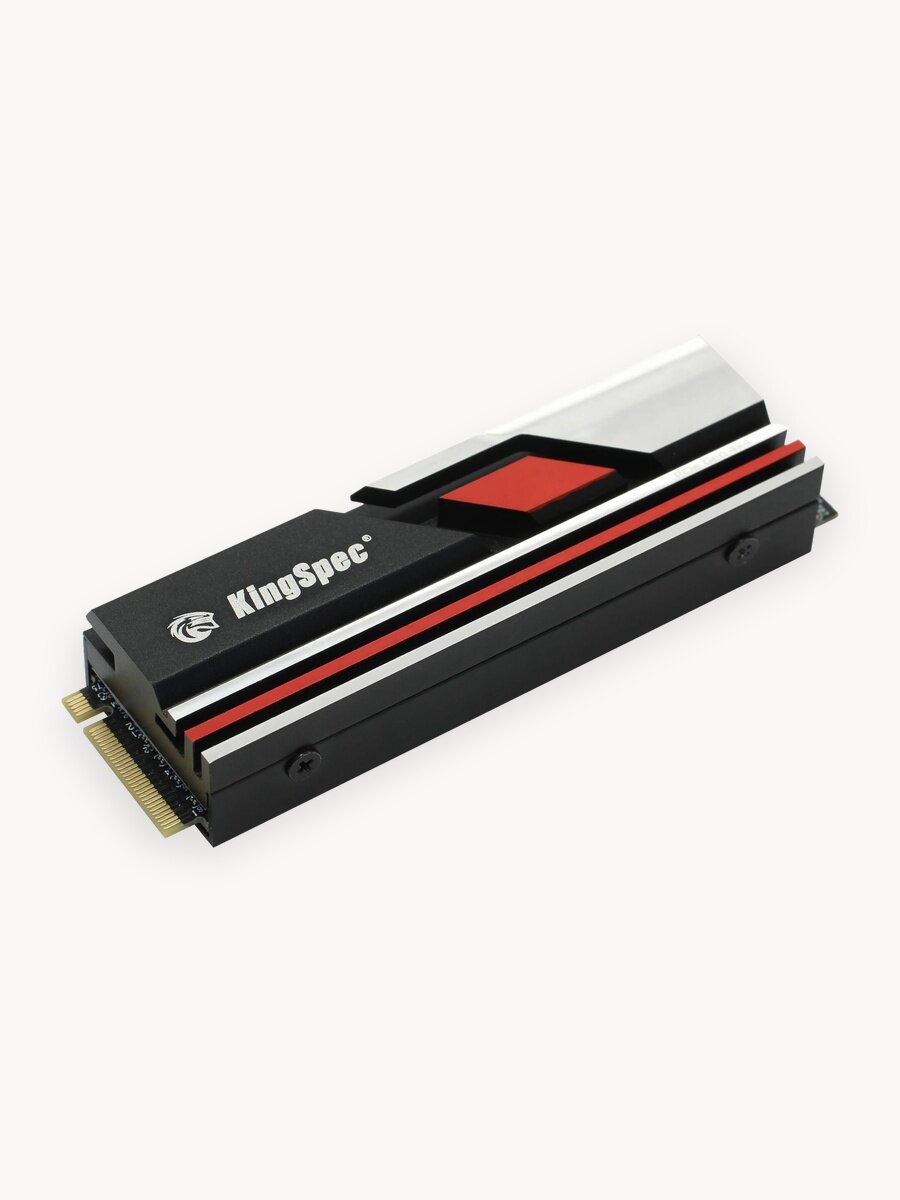 SSD-накопитель KingSpec XG7000-512, 512 Гб, M.2, Gen4, 3D NAND, TBW 300
