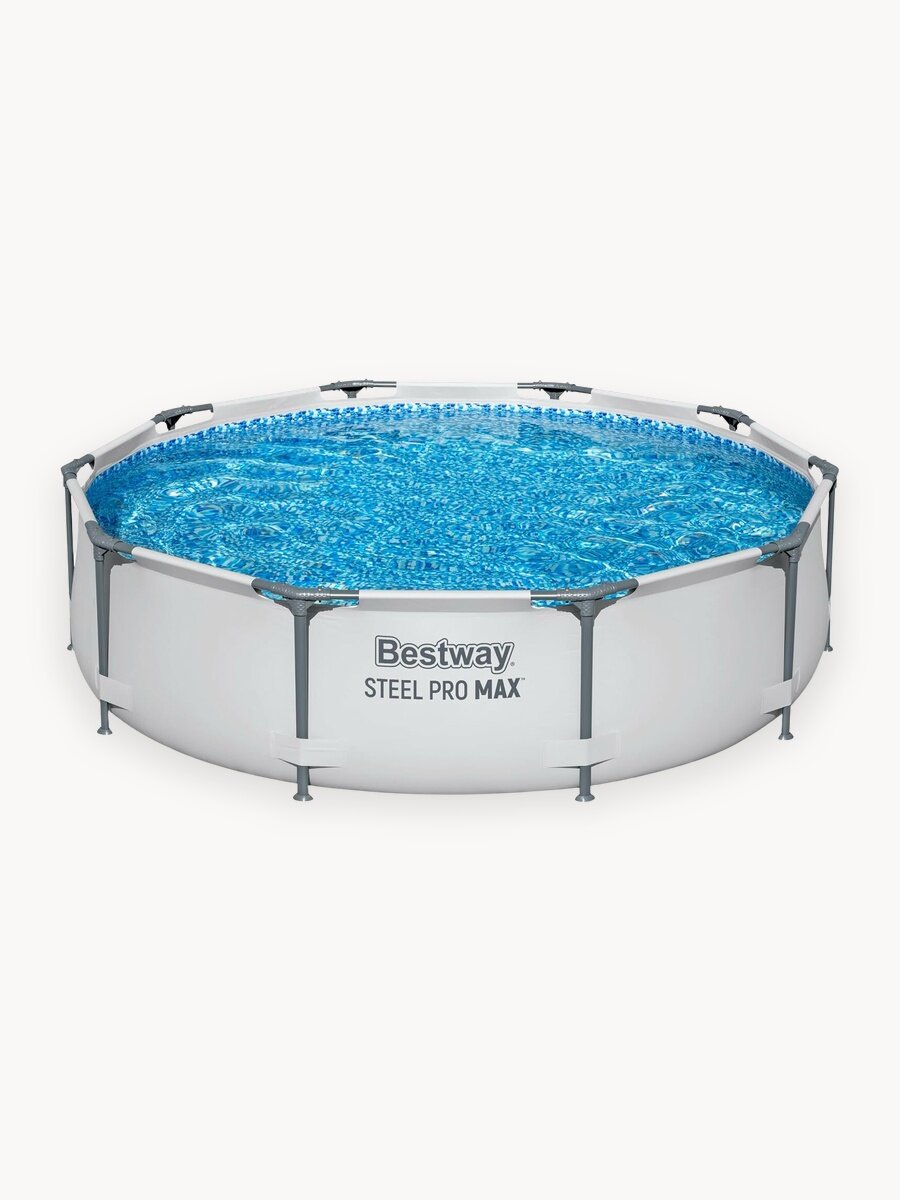 Каркасный бассейн Steel Pro Max Bestway (в комплекте фильтр-насос) 305 х 76 см, 4678л