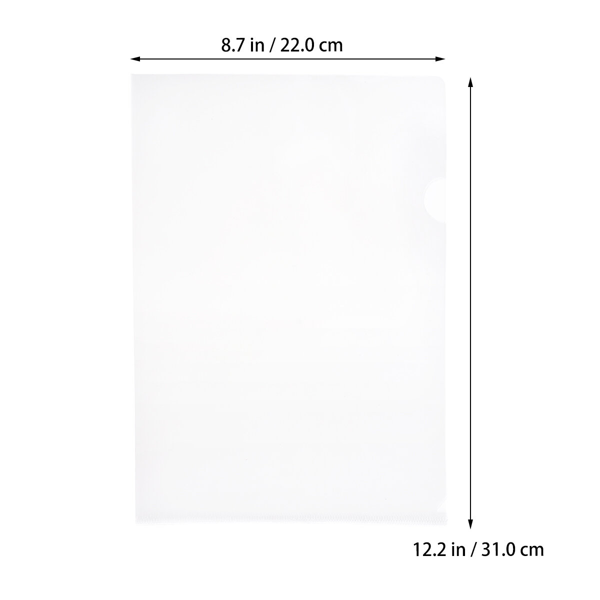 Папка Для Документов Прозрачная 12 Шт Лист A4 31.00X22.00X0.20Cm
