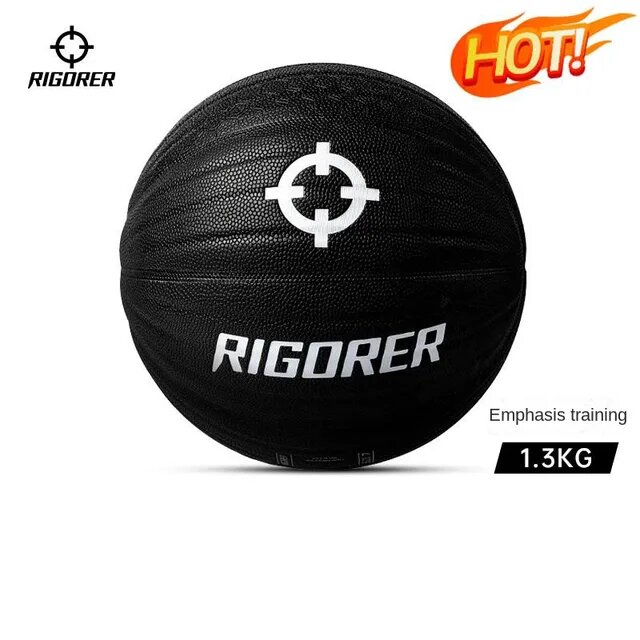 Баскетбольный мяч RIGORER，размер 7，специальный тренировочный тяжелый мяч для детей，студентов，подростков，для дома и улицы，подлинный