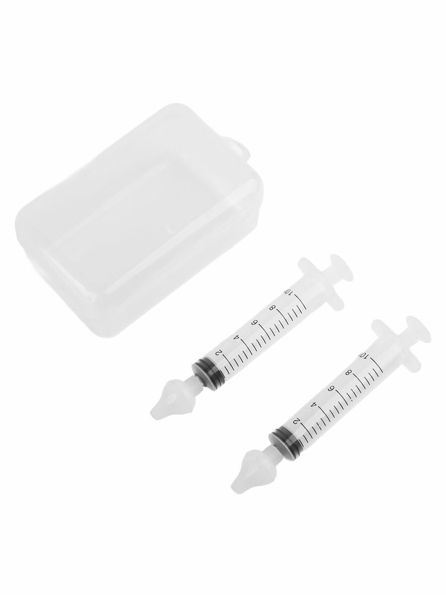 Портативный детский носовой ирригатор 2 шт. 10 мл шприц чистый профессиональный и простой в использовании