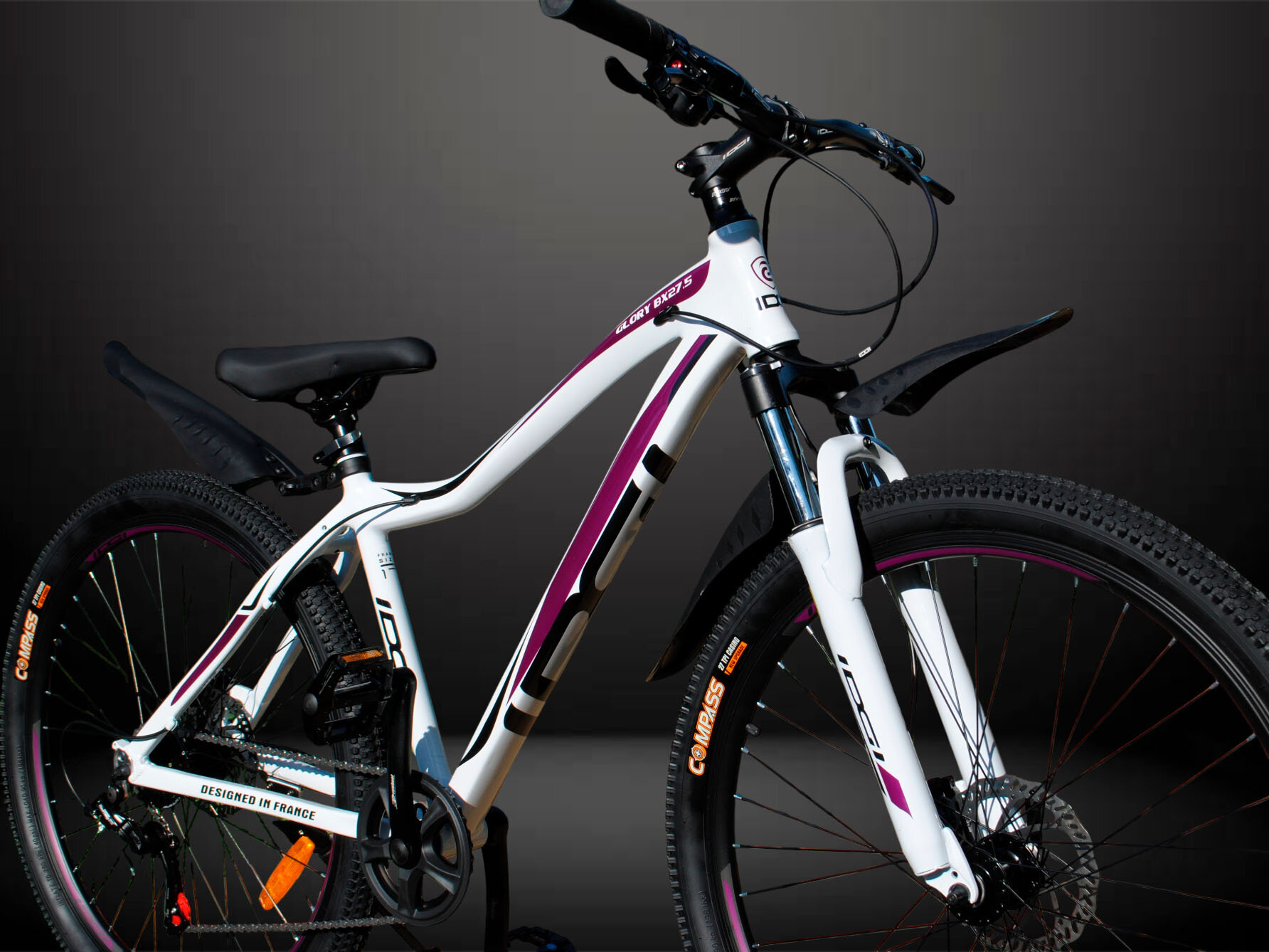 Велосипед горный IDGI GLORY BX 27.5HD-New Shimano Altus, Кассета, Гидравлика, Полированные швы