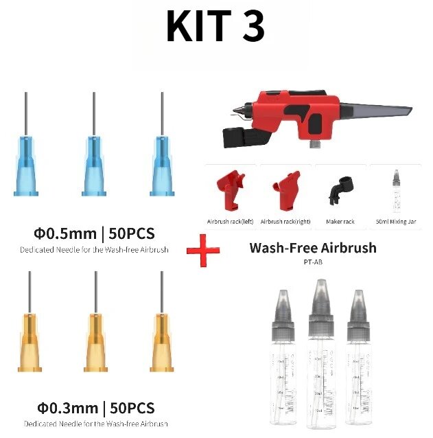 DSPIAE PT-AB аэрограф для моделирования, KIT3
