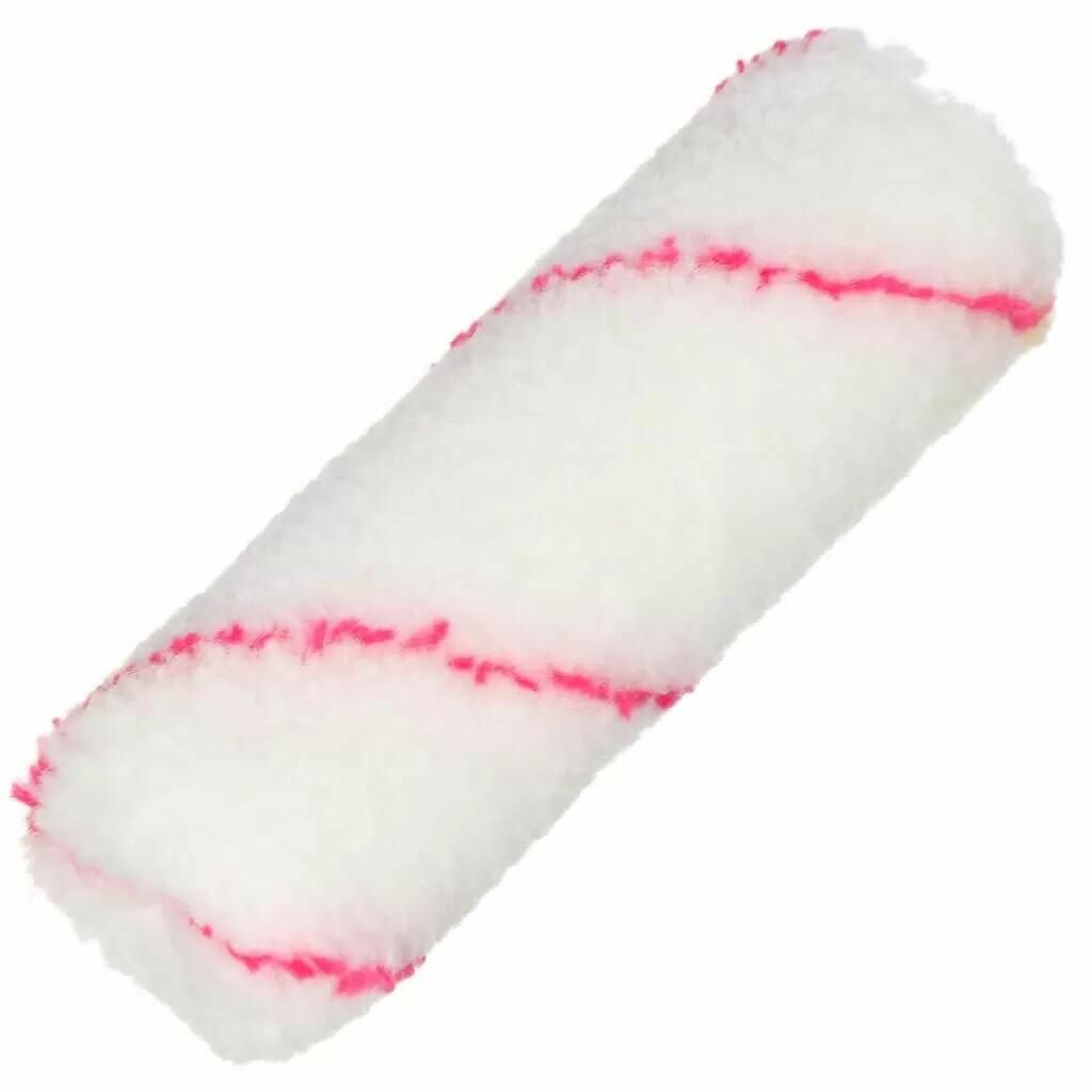 Валик малярный Акор для работ с водными красками, Миди, полиэтилен, 120 х d 25 мм, ворс 9 мм