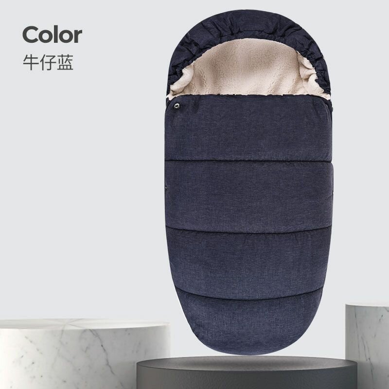 Конверт в прогулочную коляску, теплый кокон, спальный мешок