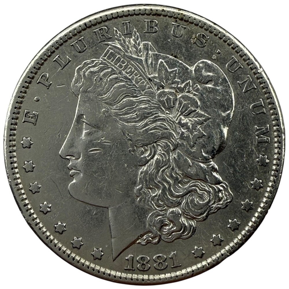 США 1 доллар 1881 г. (Доллар Моргана) (S)