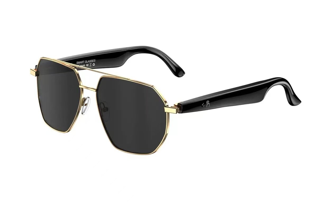 Умные очки, переводчик языков, Bluetooth, защита UV400, 85 mAh