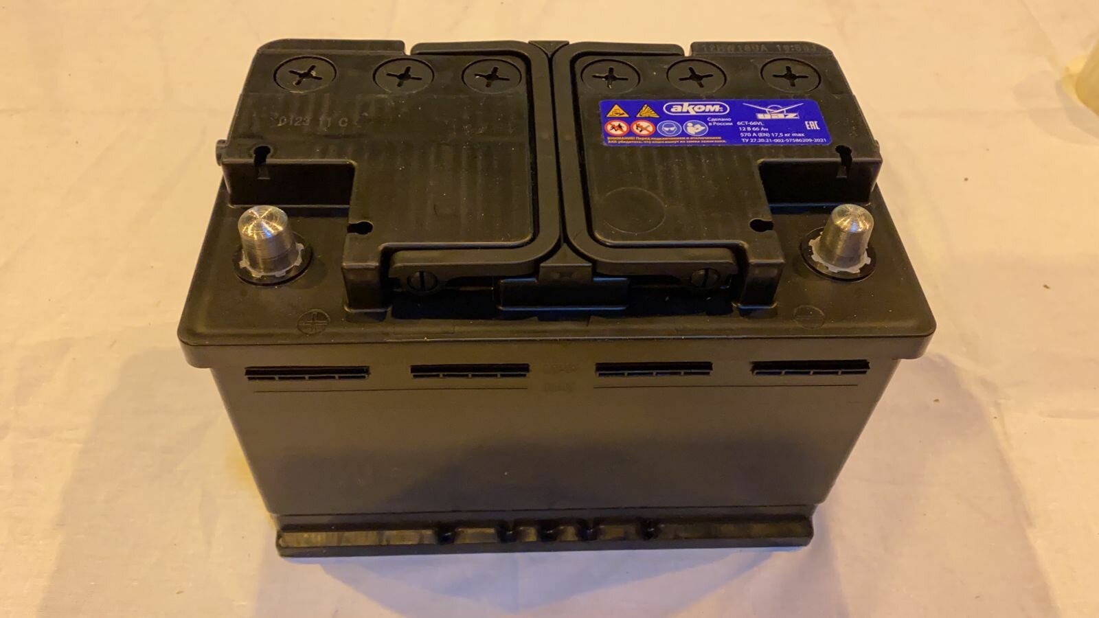 Батарея аккумуляторная 6ст-66 vl УАЗ 220690370301030