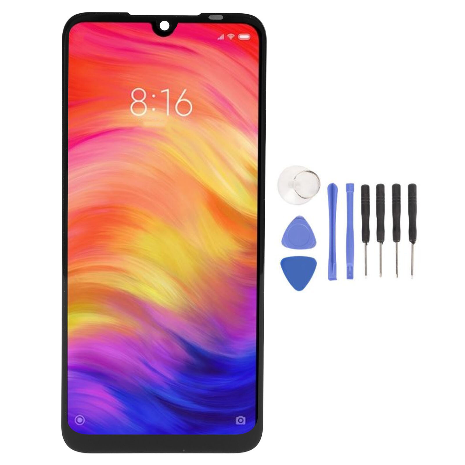 6.3 -дюймовый замена экрана для примечания 7 60 Гц Скорость обновления TFT ЖК -дисплей сенсорный экран Дигитизатор сборки с инструментами для ремонта