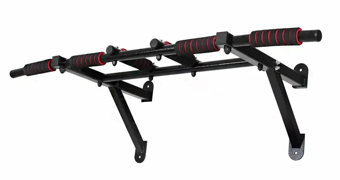 Турник Уралец настенный, v 2.0, нагрузка 200 кг, вес 5 кг, 4 точки крепления