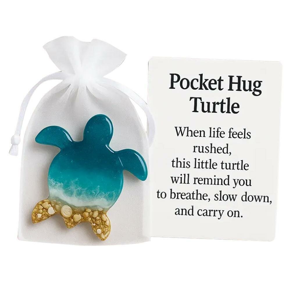 Такса для объятий карманная ручной работы, ракушка-антистресс с пляжным дизайном, теплый подарок символ любви на расстоянии для семьи и любителей собак