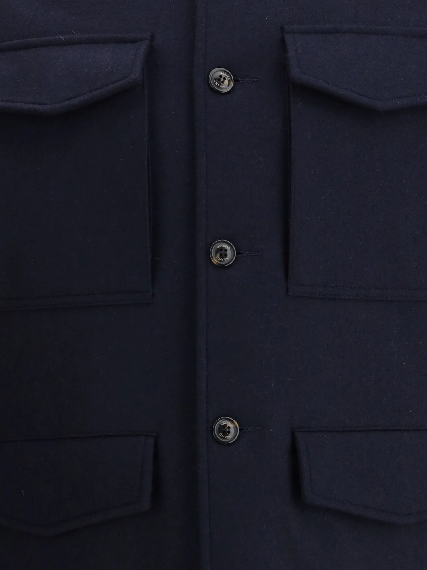 Куртка Valstar Button-fastening flap-pocket jacket, размер 50, blue — фото 1