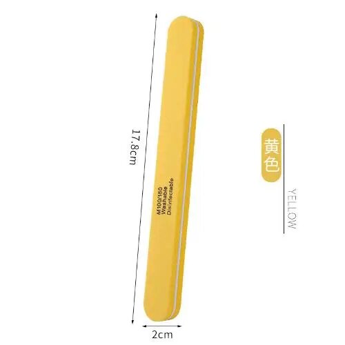 MOONBIFFY Баф для ногтей 80/100/180 Желтый