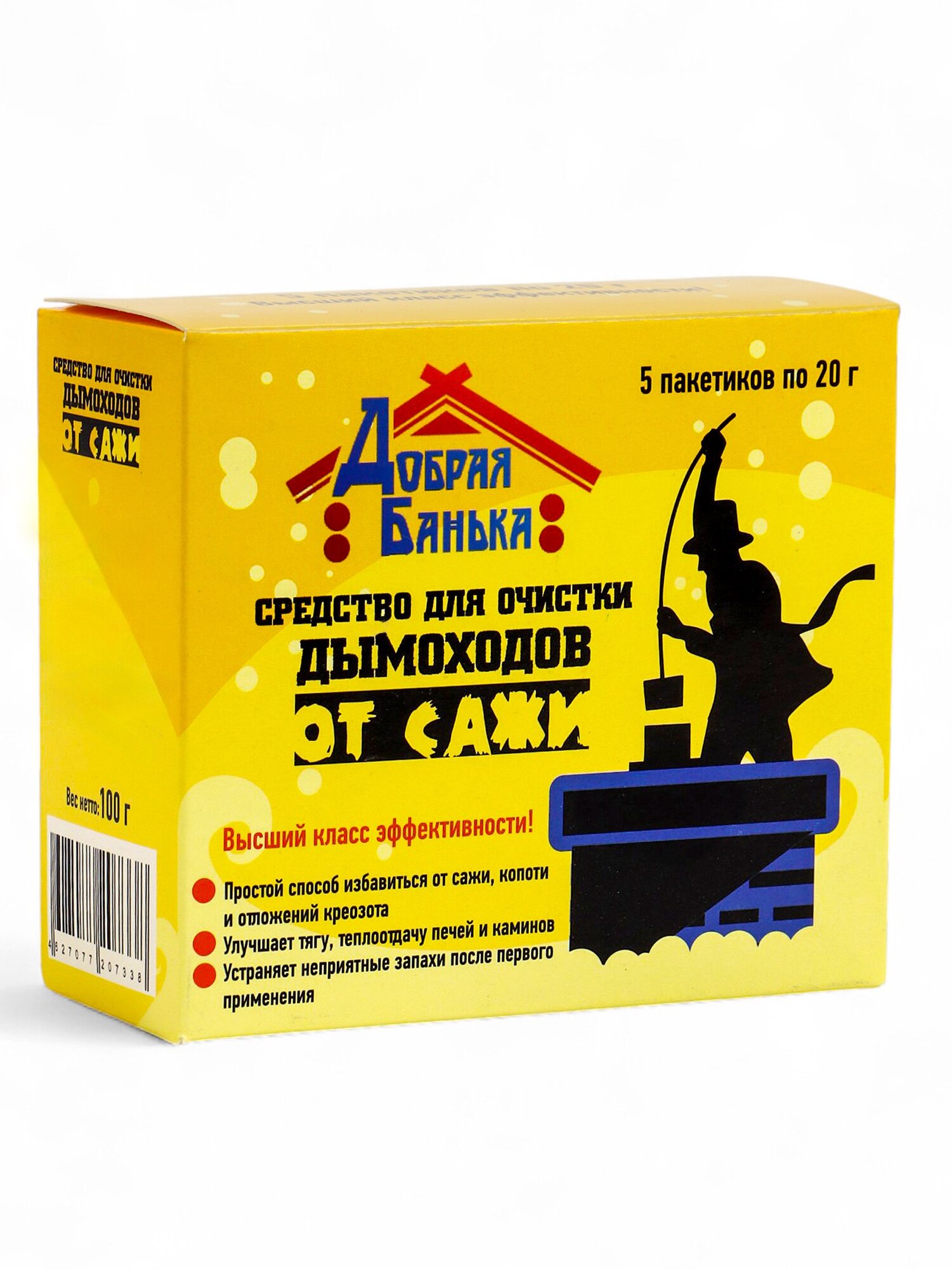 Очиститель дымохода Добрая Банька (5шт*20гр)