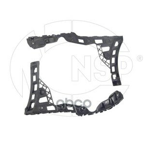 Комплект кронштейнов бампера заднего (лв+пр) NSP арт. NSP086ru898393