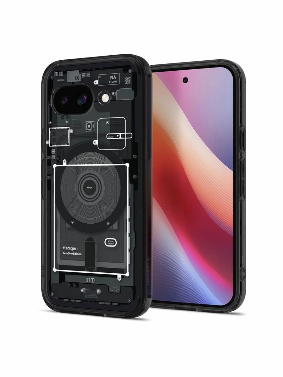 Чехол на Google Pixel 9A / Гугл Пиксель 9А, Spigen Ultra Hybrid Magsafe zero one (ACS09044), магнитный