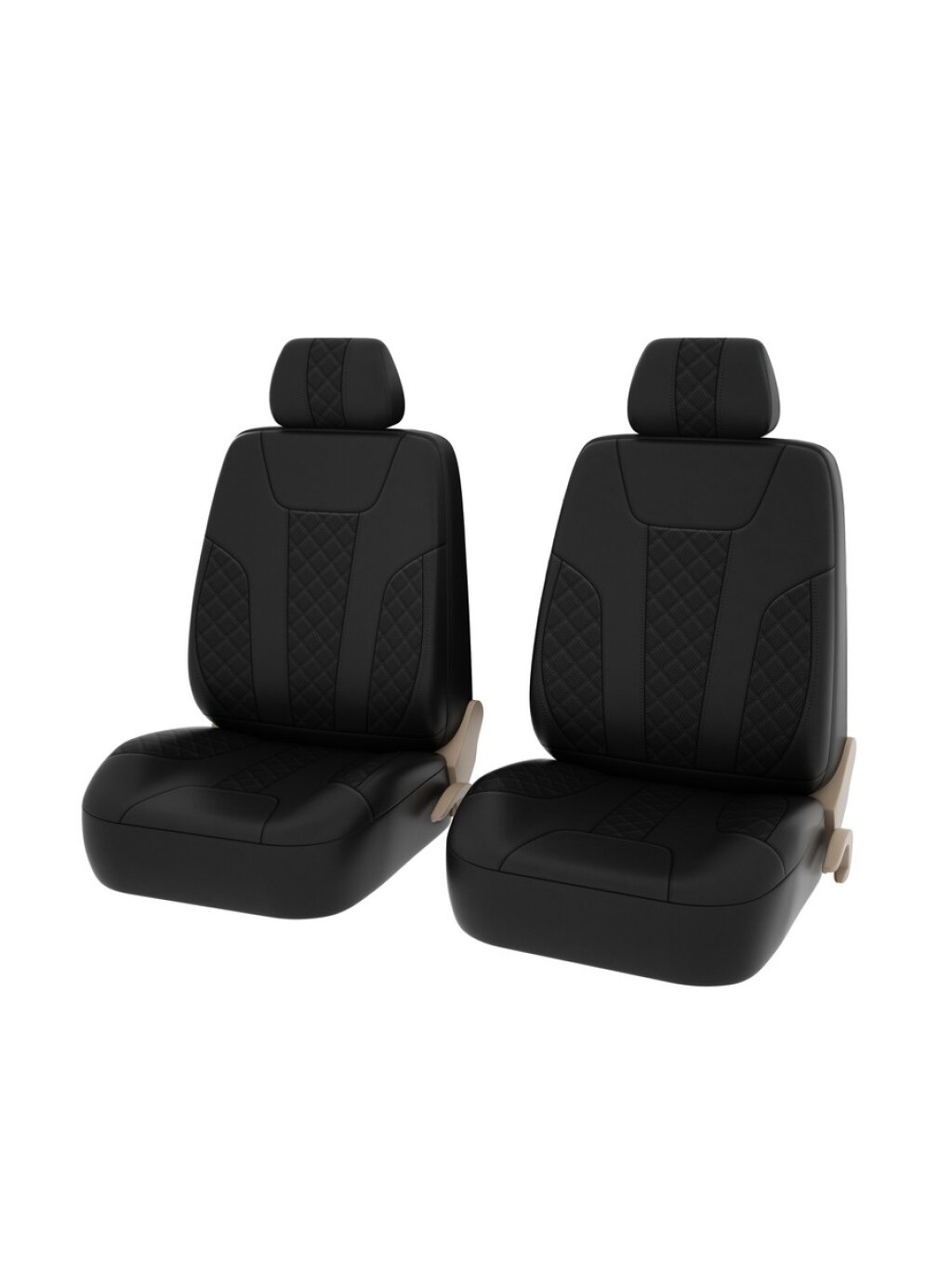 Чехлы автомобильные PSV 135894 Эко кожа черный 2 предметов