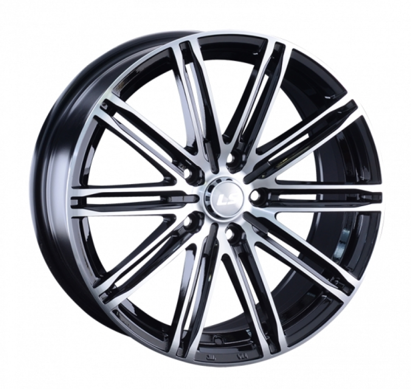 Диск колесный LS Wheels 848 6,0x14 4x100 Dia73.1 ET40 цвет BKF (черный)