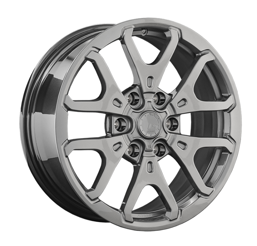 Диск колесный LS Forged FG20 8,0x18 6x139,7 Dia100.1 ET36 цвет HPB (темно-серебристый)