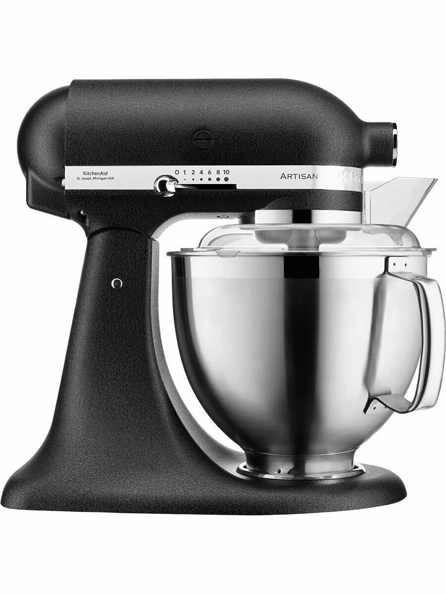 Планетарный миксер KITCHENAID Artisan 5KSM185PSEBK, чугун, официальная гарантия