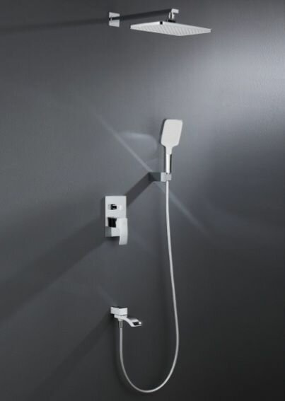 Встроенный смеситель для душа 3-функции (белый) GANZER GZ44165-F