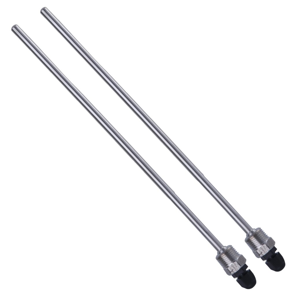 Гильза для погружения 300 мм, Гильза для Погружения из Нержавеющей стали, Резьба 1/2 дюйма для датчика температуры, Гильза