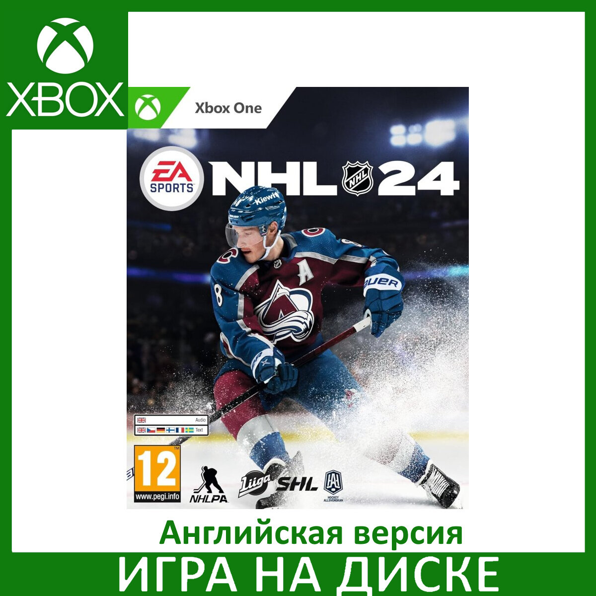 Игра EA Sports NHL 24 Xbox One, Series X Английский язык Диск на Xbox