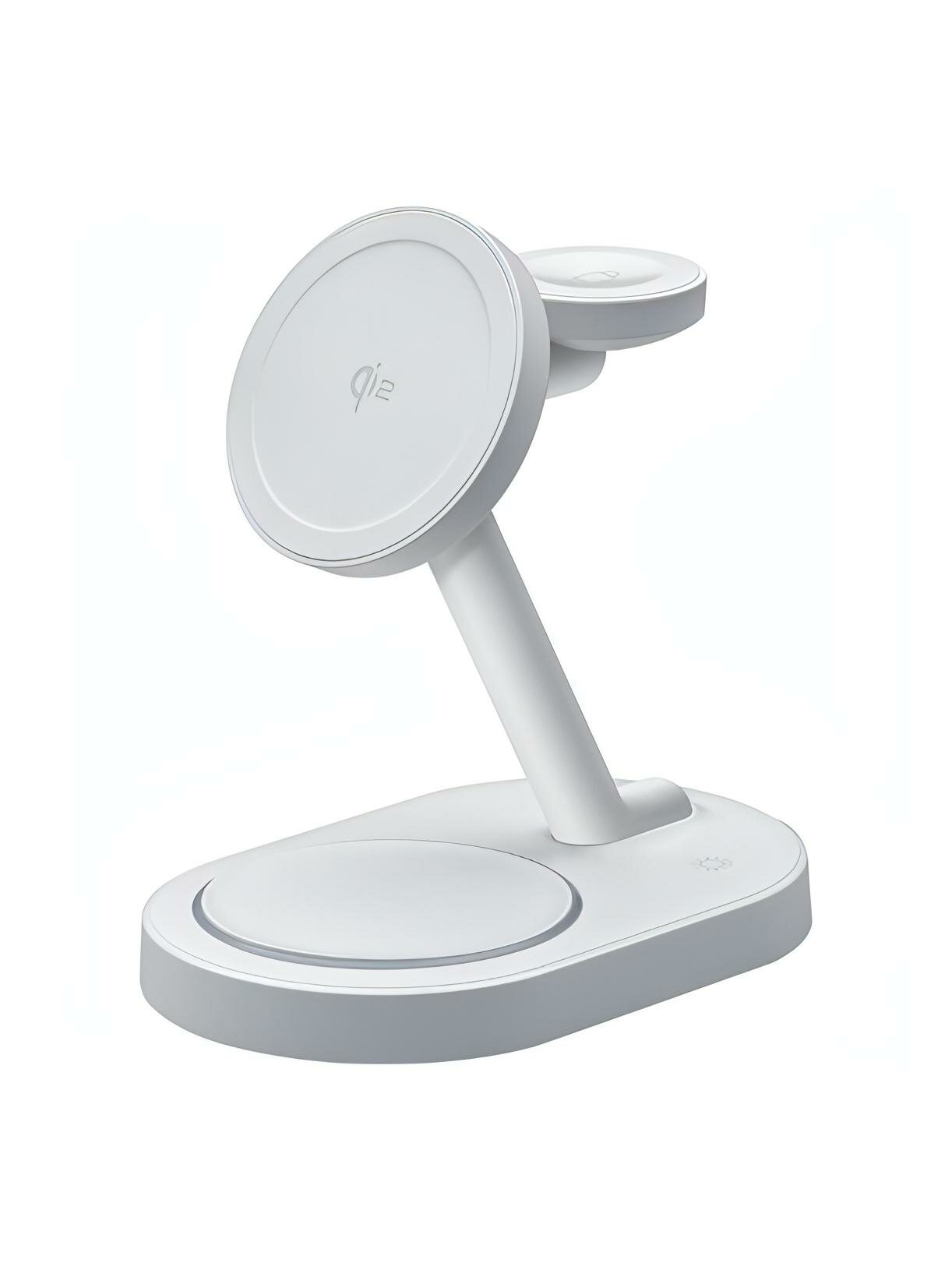 Беспроводное зарядное устройство Deppa 3 в 1 MagSafe QI2 NEO (23167)