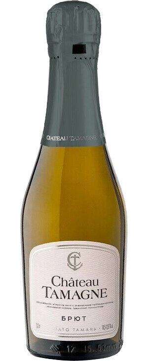 Игристое вино "Chateau Tamagne" Brut Blanc, 200 мл